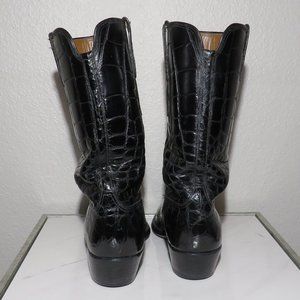 Lucchese | Shoes | Lucchese Baron Black Alligator Boots | Poshmark